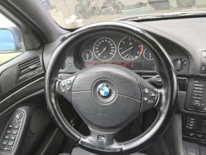 Black BMW 525 2001 in Vilnius, with an engine capacity of 2.50 L and mileage of 350 thousand km for 4500 €, photo 12 on AUTOMOTO.COM.LV