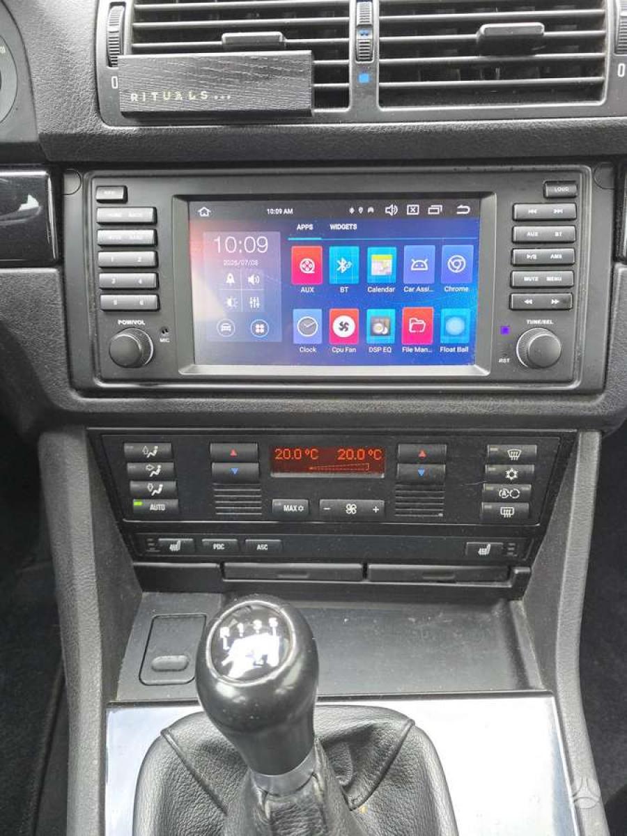 Black BMW 525 2001 in Vilnius, with an engine capacity of 2.50 L and mileage of 350 thousand km for 4500 €, photo 19 on AUTOMOTO.COM.LV