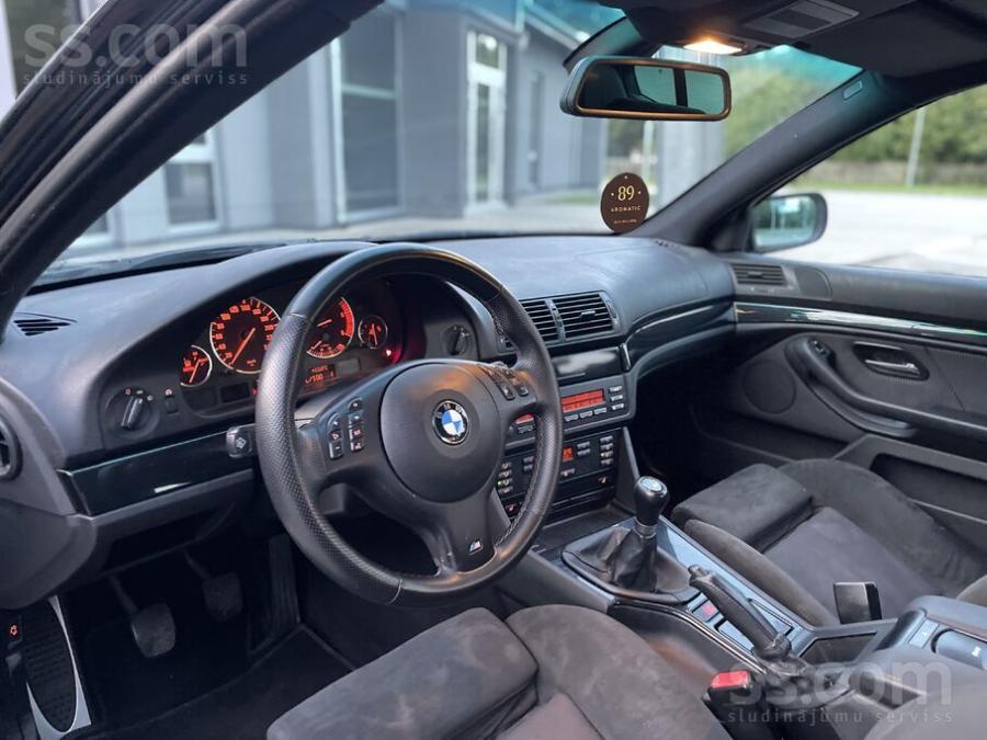 Черный БМВ 525 2001 в Юрмала, объемом двигателя 2.50 л и пробегом 380 тыс. км за 3550 €, фото 7 на AUTOMOTO.COM.LV