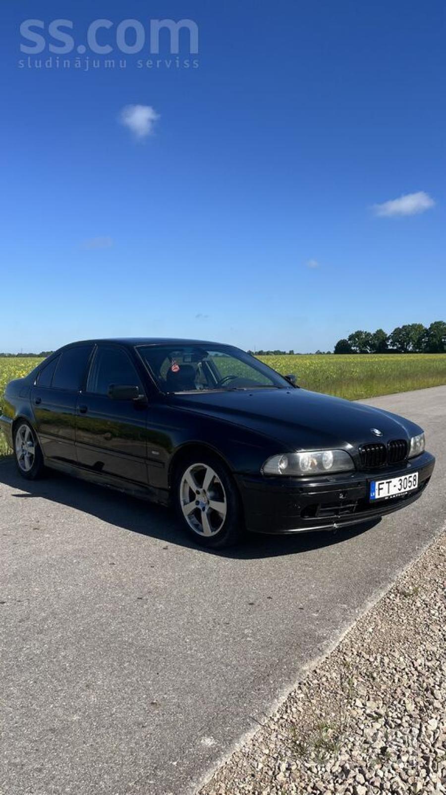 Melns BMW 525 2002 Jelgava, ar dzinēja tilpumu 2.50 L un nobraukumu 546 tūkst. km par 2500 €, foto 4 vietnē AUTOMOTO.COM.LV