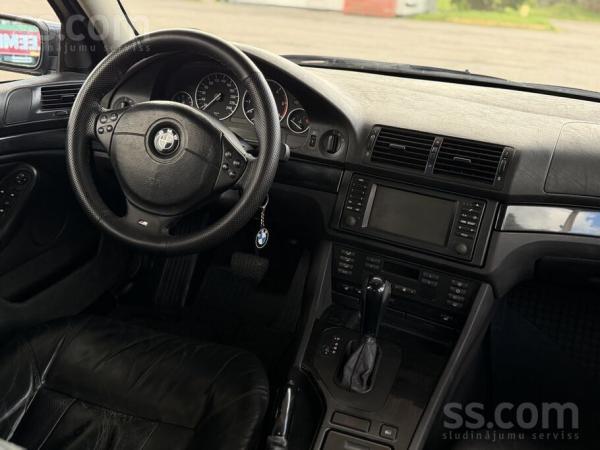 Melns BMW 525 2002 Liepāja, ar dzinēja tilpumu 2.50 L un nobraukumu 355 tūkst. km par 3590 €, foto 11 vietnē AUTOMOTO.COM.LV