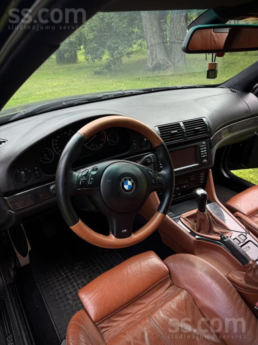 Melns BMW 525 2003 Rīga, ar dzinēja tilpumu 2.50 L un nobraukumu 460 tūkst. km par 4700 €, foto 6 vietnē AUTOMOTO.COM.LV