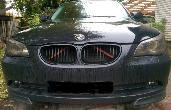 Melns BMW 525 2003 Pērnava, ar dzinēja tilpumu 2.50 L un nobraukumu 0 tūkst. km par 3850 €, foto 6 vietnē AUTOMOTO.COM.LV
