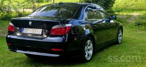 Black BMW 525 2003 in Ogre, with an engine capacity of 2.50 L and mileage of 371 thousand km for 2500 €, photo 3 on AUTOMOTO.COM.LV