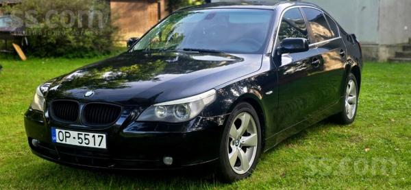 BMW 525 2003 in Ogre on AUTOMOTO.COM.LV Black BMW 525 2003 in Ogre, with an engine capacity of 2.50 L and mileage of 371 thousand km for 2500 β¬, photo 1 on AUTOMOTO.COM.LV