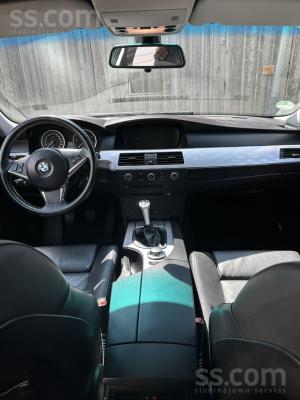 Melns BMW 525 2004 Krāslava, ar dzinēja tilpumu 2.50 L un nobraukumu 299 tūkst. km par 4950 €, foto 7 vietnē AUTOMOTO.COM.LV
