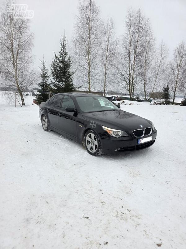 Melns BMW 525 2004 Alīta, ar dzinēja tilpumu 2.50 L un nobraukumu 403 tūkst. km par 4200 €, foto 1 vietnē AUTOMOTO.COM.LV