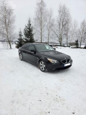 Black BMW 525 2004 in Alytus, with an engine capacity of 2.50 L and mileage of 403 thousand km for 4200 €, photo  on AUTOMOTO.COM.LV
