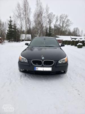 Black BMW 525 2004 in Alytus, with an engine capacity of 2.50 L and mileage of 403 thousand km for 4200 €, photo 2 on AUTOMOTO.COM.LV