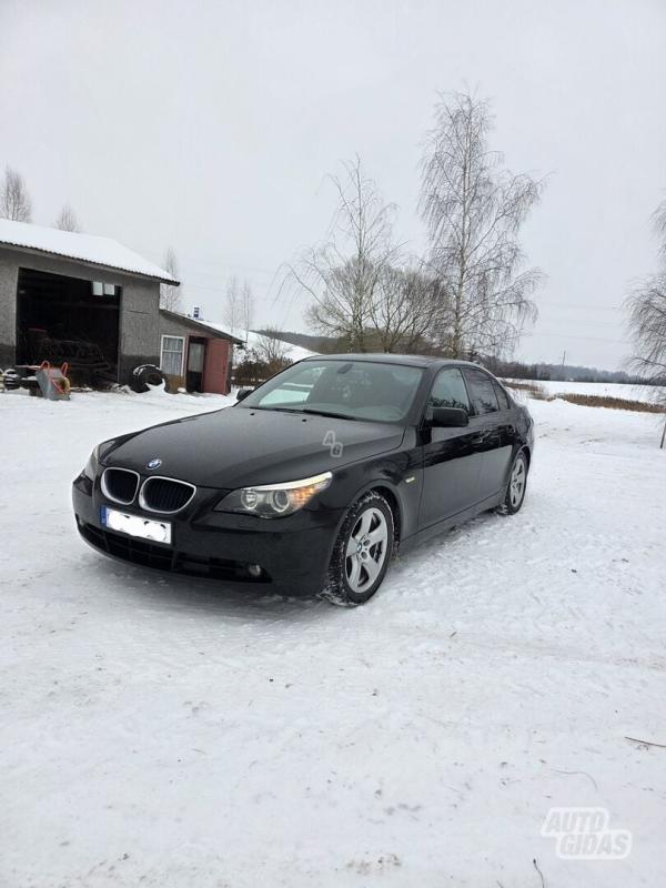 Melns BMW 525 2004 Alīta, ar dzinēja tilpumu 2.50 L un nobraukumu 403 tūkst. km par 4200 €, foto 3 vietnē AUTOMOTO.COM.LV