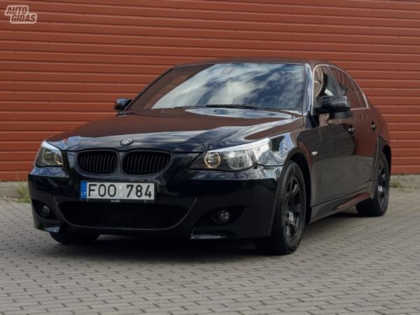 Black BMW 525 2004 in Kaunas, with an engine capacity of 2.50 L and mileage of 222 thousand km for 2900 €, photo 4 on AUTOMOTO.COM.LV