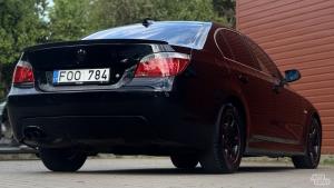 Melns BMW 525 2004 Kauņa, ar dzinēja tilpumu 2.50 L un nobraukumu 222 tūkst. km par 2900 €, foto 6 vietnē AUTOMOTO.COM.LV