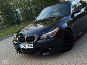 Melns BMW 525 2004 Kauņa, ar dzinēja tilpumu 2.50 L un nobraukumu 222 tūkst. km par 2900 €, foto 8 vietnē AUTOMOTO.COM.LV