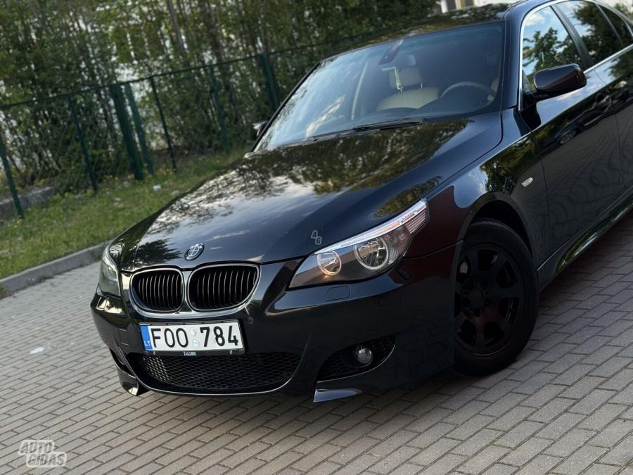 Melns BMW 525 2004 Kauņa, ar dzinēja tilpumu 2.50 L un nobraukumu 222 tūkst. km par 2900 €, foto 8 vietnē AUTOMOTO.COM.LV