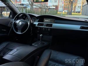 Black BMW 525 2004 in Riga, with an engine capacity of 2.50 L and mileage of 0 thousand km for 3290 €, photo 14 on AUTOMOTO.COM.LV