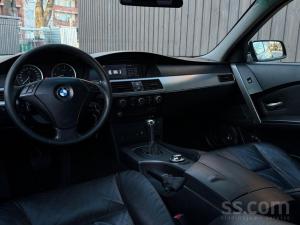 Black BMW 525 2004 in Riga, with an engine capacity of 2.50 L and mileage of 0 thousand km for 3290 €, photo 15 on AUTOMOTO.COM.LV