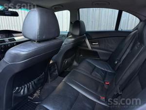 Black BMW 525 2004 in Riga, with an engine capacity of 2.50 L and mileage of 0 thousand km for 3290 €, photo 16 on AUTOMOTO.COM.LV