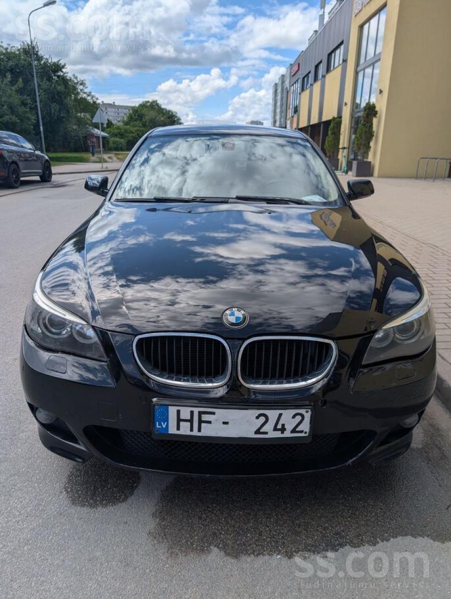 Melns BMW 525 2004 Rīga, ar dzinēja tilpumu 2.50 L un nobraukumu 0 tūkst. km par 3900 €, foto 1 vietnē AUTOMOTO.COM.LV