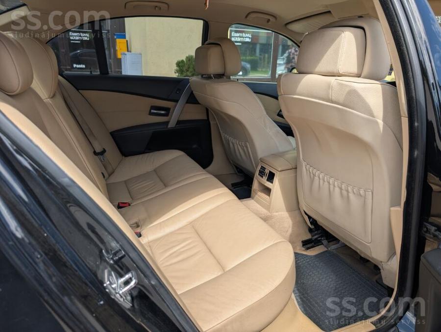 Melns BMW 525 2004 Rīga, ar dzinēja tilpumu 2.50 L un nobraukumu 0 tūkst. km par 3900 €, foto 9 vietnē AUTOMOTO.COM.LV