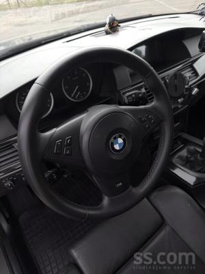 Melns BMW 525 2004 Rīga, ar dzinēja tilpumu 2.50 L un nobraukumu 427 tūkst. km par 5000 €, foto 8 vietnē AUTOMOTO.COM.LV