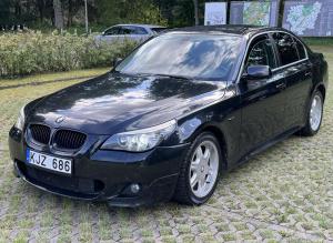 Melns BMW 525 2004 Anykščiai, ar dzinēja tilpumu 2.50 L un nobraukumu 452 tūkst. km par 1700 €, foto  vietnē AUTOMOTO.COM.LV