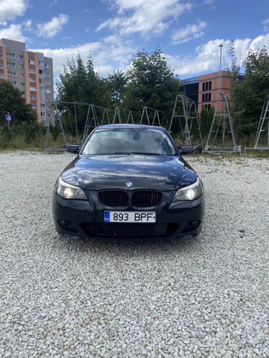 Black BMW 525 2004 in Tallinn, with an engine capacity of 0.00 L and mileage of 378 thousand km for 2999 €, photo 3 on AUTOMOTO.COM.LV