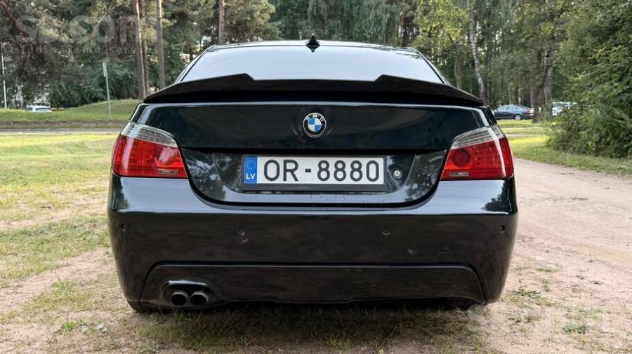 Melns BMW 525 2004 Rīga, ar dzinēja tilpumu 2.50 L un nobraukumu 368 tūkst. km par 7000 €, foto 7 vietnē AUTOMOTO.COM.LV
