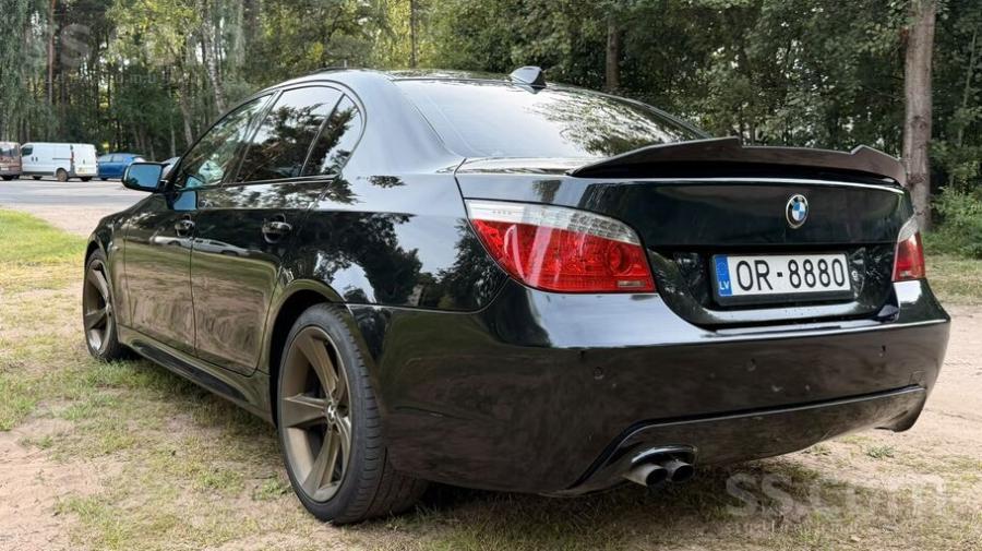 Melns BMW 525 2004 Rīga, ar dzinēja tilpumu 2.50 L un nobraukumu 368 tūkst. km par 7000 €, foto 8 vietnē AUTOMOTO.COM.LV