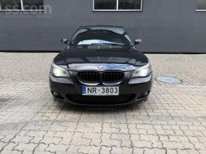 Black BMW 525 2004 in Riga, with an engine capacity of 2.50 L and mileage of 340 thousand km for 4400 €, photo 7 on AUTOMOTO.COM.LV