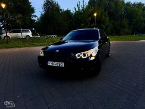 Black BMW 525 2004 in Silute, with an engine capacity of 2.50 L and mileage of 406 thousand km for 3500 €, photo  on AUTOMOTO.COM.LV