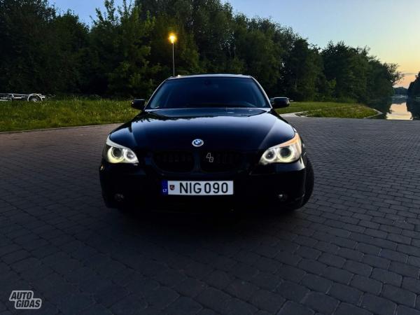 Black BMW 525 2004 in Silute, with an engine capacity of 2.50 L and mileage of 406 thousand km for 3500 €, photo 3 on AUTOMOTO.COM.LV