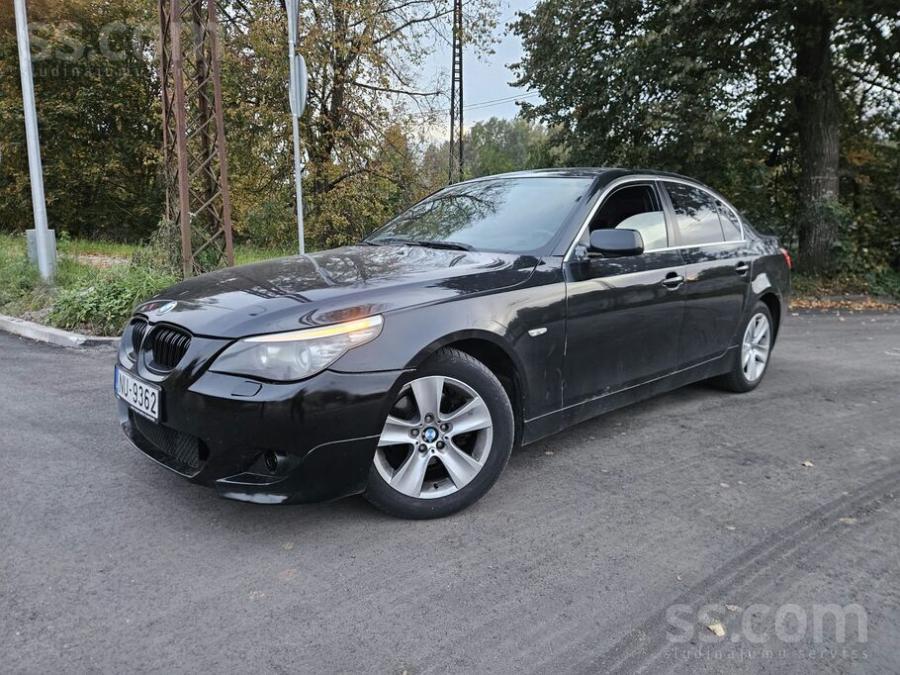 Черный БМВ 525 2004 в Рига, объемом двигателя 2.50 л и пробегом 450 тыс. км за 3850 €, фото 3 на AUTOMOTO.COM.LV