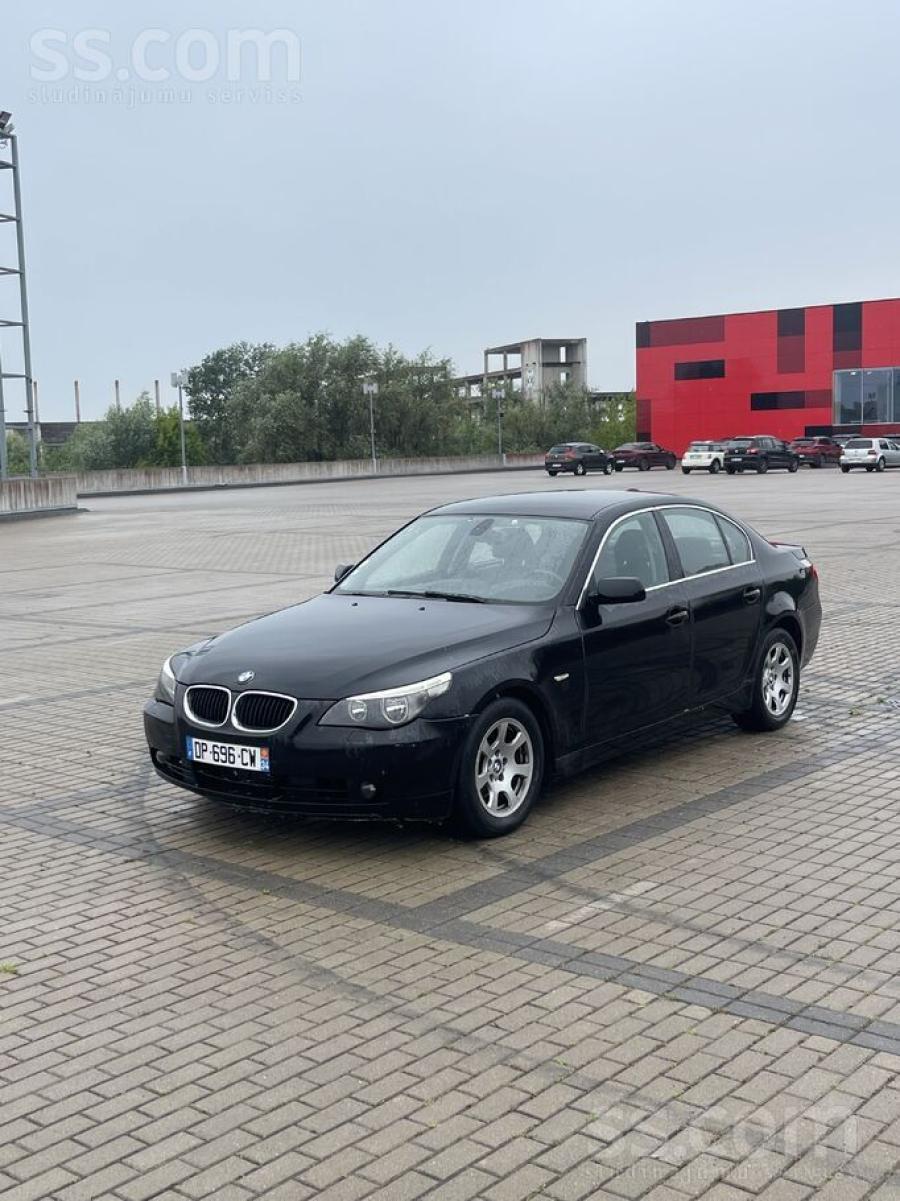 Melns BMW 525 2005 Rīga, ar dzinēja tilpumu 2.50 L un nobraukumu 343 tūkst. km par 2400 €, foto 1 vietnē AUTOMOTO.COM.LV