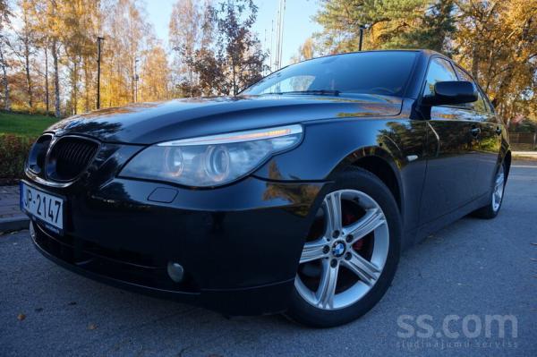 Melns BMW 525 2005 Jūrmala, ar dzinēja tilpumu 2.50 L un nobraukumu 247 tūkst. km par 4895 €, foto 3 vietnē AUTOMOTO.COM.LV