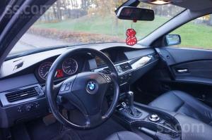Melns BMW 525 2005 Jūrmala, ar dzinēja tilpumu 2.50 L un nobraukumu 247 tūkst. km par 4895 €, foto 12 vietnē AUTOMOTO.COM.LV