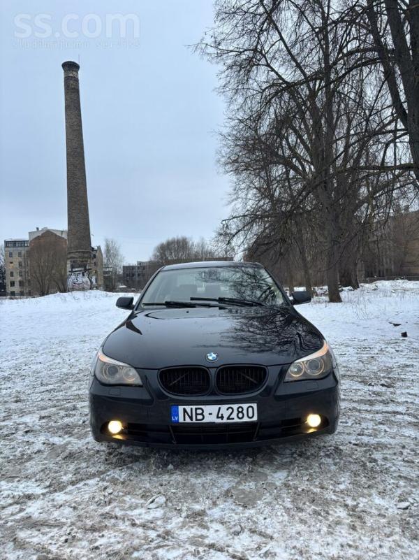 Melns BMW 525 2005 Rīga, ar dzinēja tilpumu 2.50 L un nobraukumu 402 tūkst. km par 3100 €, foto 3 vietnē AUTOMOTO.COM.LV