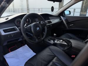 Melns BMW 525 2005 Viļņa, ar dzinēja tilpumu 2.50 L un nobraukumu 250 tūkst. km par 3650 €, foto 4 vietnē AUTOMOTO.COM.LV