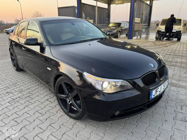 Melns BMW 525 2005 Kauņa, ar dzinēja tilpumu 2.50 L un nobraukumu 290 tūkst. km par 2450 €, foto 1 vietnē AUTOMOTO.COM.LV