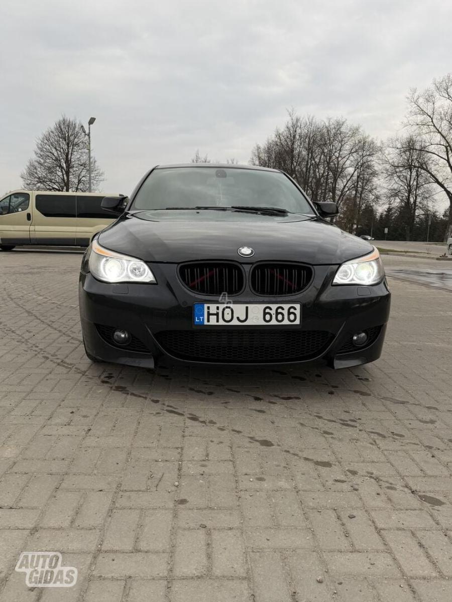 Melns BMW 525 2005 Širvintos, ar dzinēja tilpumu 2.50 L un nobraukumu 325 tūkst. km par 4999 €, foto 3 vietnē AUTOMOTO.COM.LV