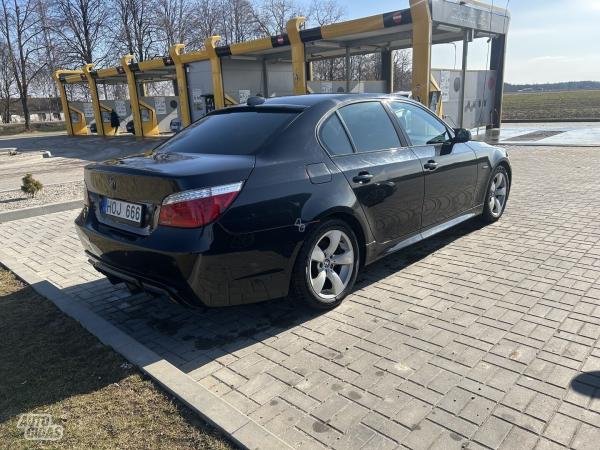 Melns BMW 525 2005 Širvintos, ar dzinēja tilpumu 2.50 L un nobraukumu 325 tūkst. km par 4999 €, foto 5 vietnē AUTOMOTO.COM.LV