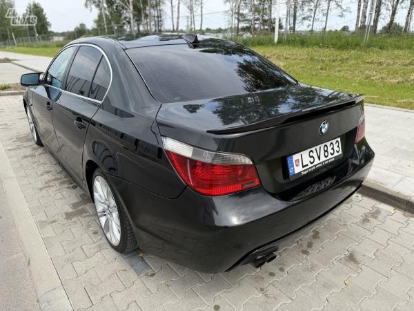 Melns BMW 525 2005 Viļņa, ar dzinēja tilpumu 2.50 L un nobraukumu 350 tūkst. km par 4350 €, foto 10 vietnē AUTOMOTO.COM.LV