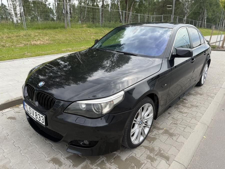 Черный БМВ 525 2005 в Вильнюс, объемом двигателя 2.50 л и пробегом 350 тыс. км за 4350 €, фото 7 на AUTOMOTO.COM.LV
