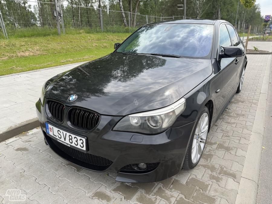 Черный БМВ 525 2005 в Вильнюс, объемом двигателя 2.50 л и пробегом 350 тыс. км за 4350 €, фото 8 на AUTOMOTO.COM.LV