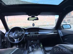 Черный БМВ 525 2005 в Бауска, объемом двигателя 2.50 л и пробегом 540 тыс. км за 2100 €, фото 5 на AUTOMOTO.COM.LV