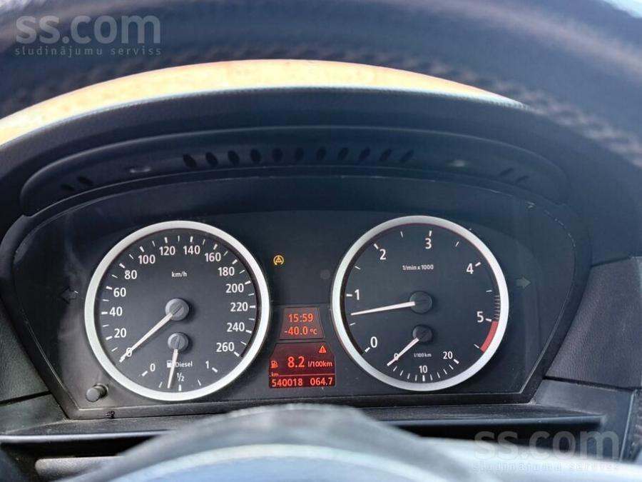 Черный БМВ 525 2005 в Бауска, объемом двигателя 2.50 л и пробегом 540 тыс. км за 2100 €, фото 8 на AUTOMOTO.COM.LV