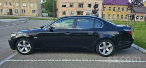 Black BMW 525 2005 in Rezekne, with an engine capacity of 2.50 L and mileage of 376 thousand km for 3090 €, photo 5 on AUTOMOTO.COM.LV