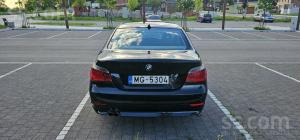 Black BMW 525 2005 in Rezekne, with an engine capacity of 2.50 L and mileage of 376 thousand km for 3090 €, photo 7 on AUTOMOTO.COM.LV