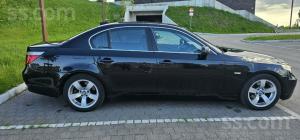 Black BMW 525 2005 in Rezekne, with an engine capacity of 2.50 L and mileage of 376 thousand km for 3090 €, photo 9 on AUTOMOTO.COM.LV