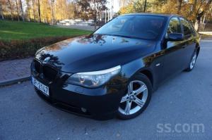 Черный БМВ 525 2005 в Юрмала, объемом двигателя 2.50 л и пробегом 247 тыс. км за 4895 €, фото 3 на AUTOMOTO.COM.LV