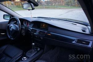 Черный БМВ 525 2005 в Юрмала, объемом двигателя 2.50 л и пробегом 247 тыс. км за 4895 €, фото 20 на AUTOMOTO.COM.LV